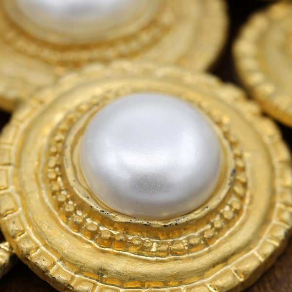 Plastic Pearl Button - Etsy