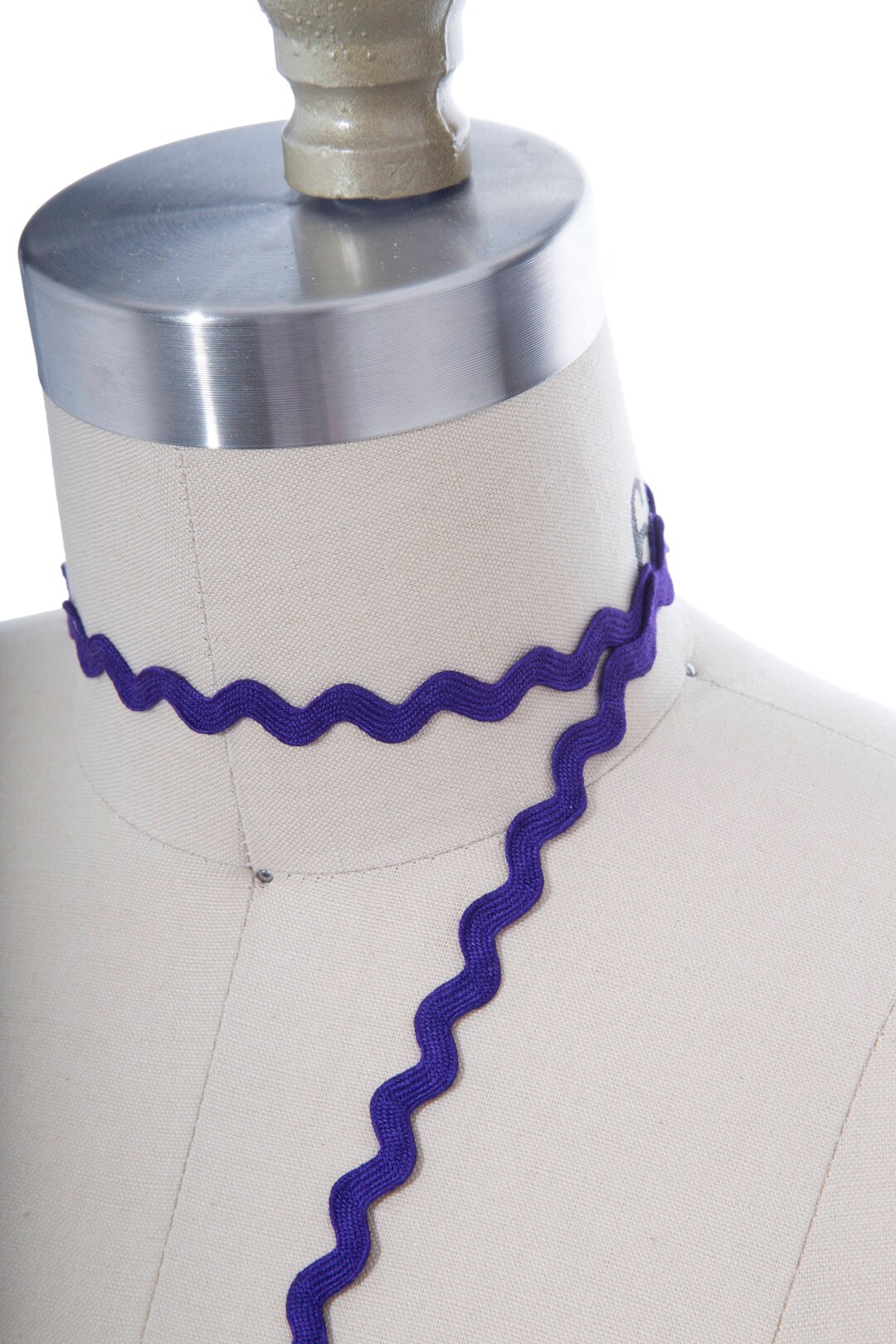 10 Yards Purple Ric Rac Trim/ Dark Purple Zig Zag Trim Tape/ Perfect ...