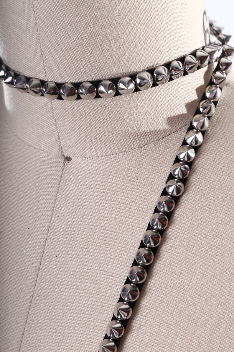 Iron on Spike Trim/ Gold Spike Trim Silver Spike Tape Gunmetal - Etsy