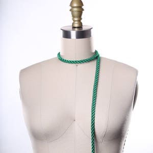 Christmas Green Satin Rope Trim. Green Silky Rope Tape/ Satin Rope Tape ...