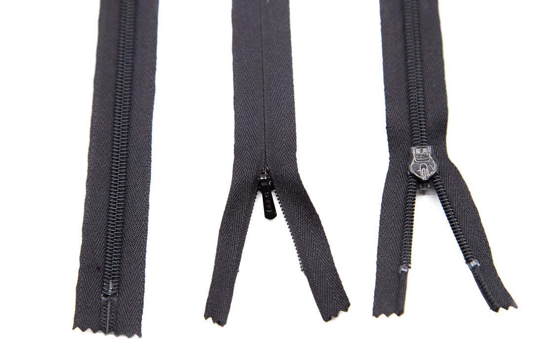 Black YKK Invisible Zipper: Dress & Gown Zipper, 25" Size #3 - Etsy