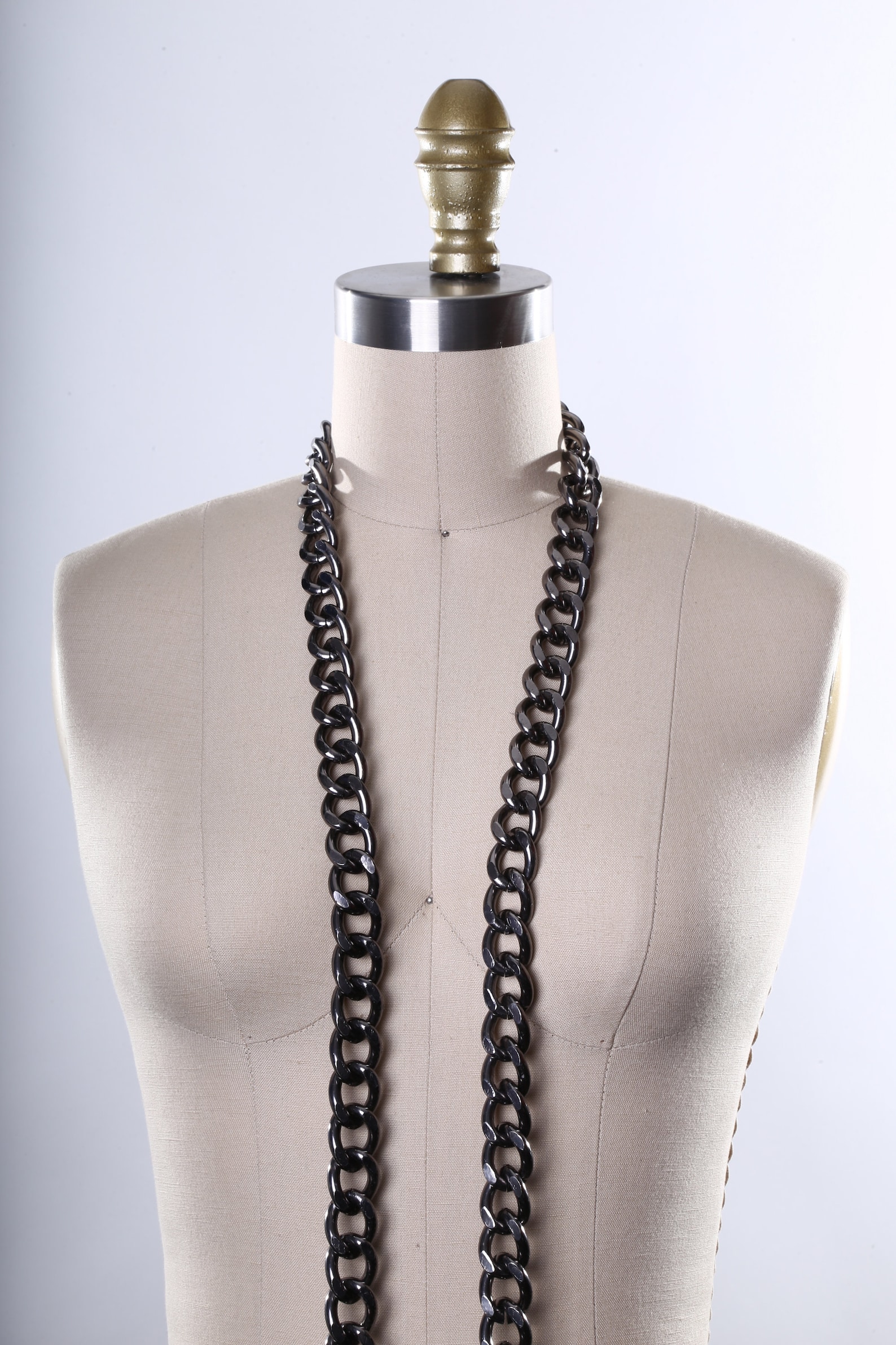 Gunmetal Chain/ Chain Sold by the Yard/ Fashion Chain/ Shiny - Etsy