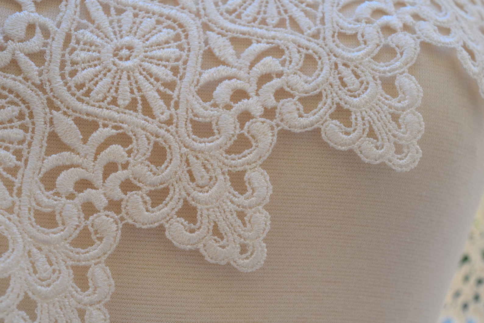 White Lace Trim / Ivory Lace Trim Gabi's 7