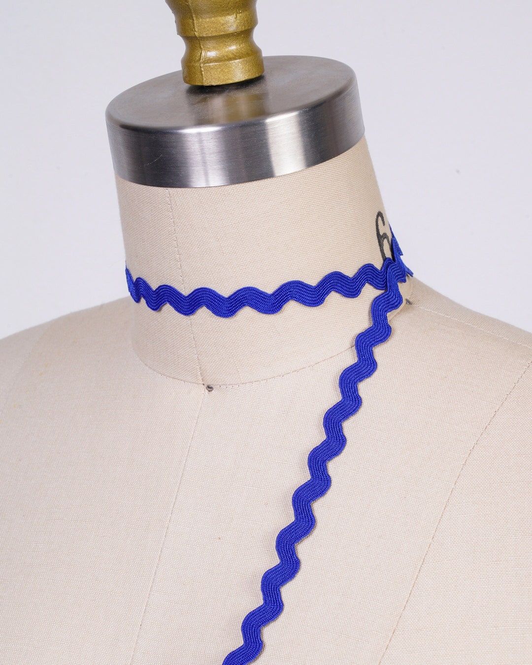 50 Yards Royal Blue Ric Rac Trim Ric Rac Ribbon Blue Zig Zag Ribbon ...
