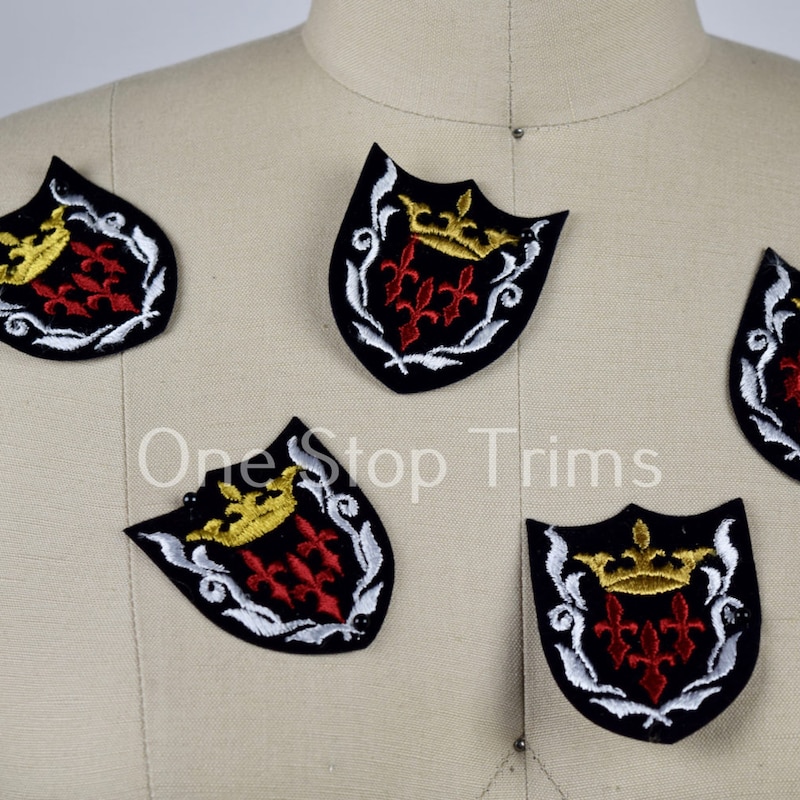 Iron on Crown Crests - Etsy