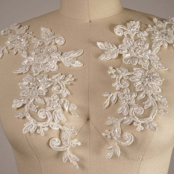 Ivory Applique - Etsy