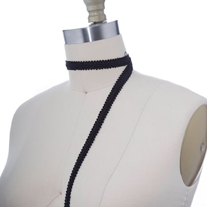 Black Gimp Trim 2 Yards 5/8" Classic Black French Gimp Braid/ Black ...