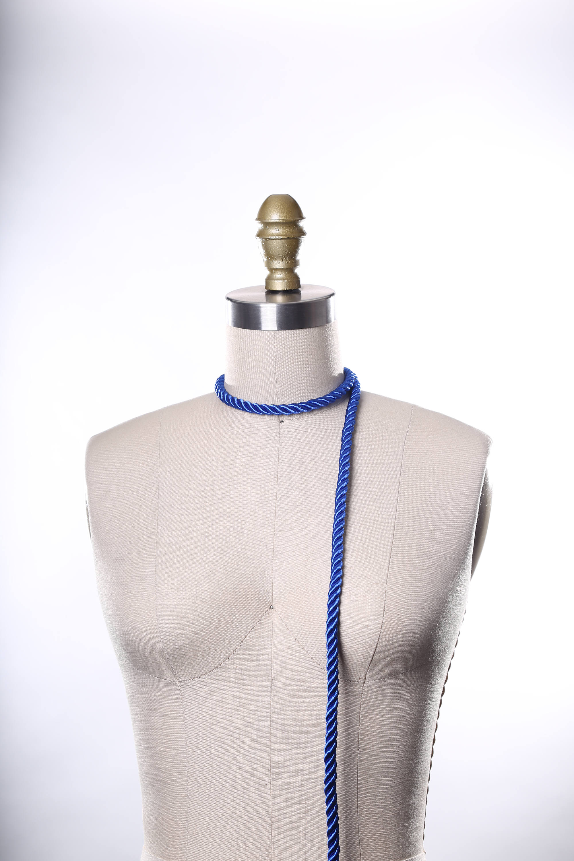 Royal Blue Satin Rope Trim. Royal Blue Silky Rope Tape/ Satin | Etsy