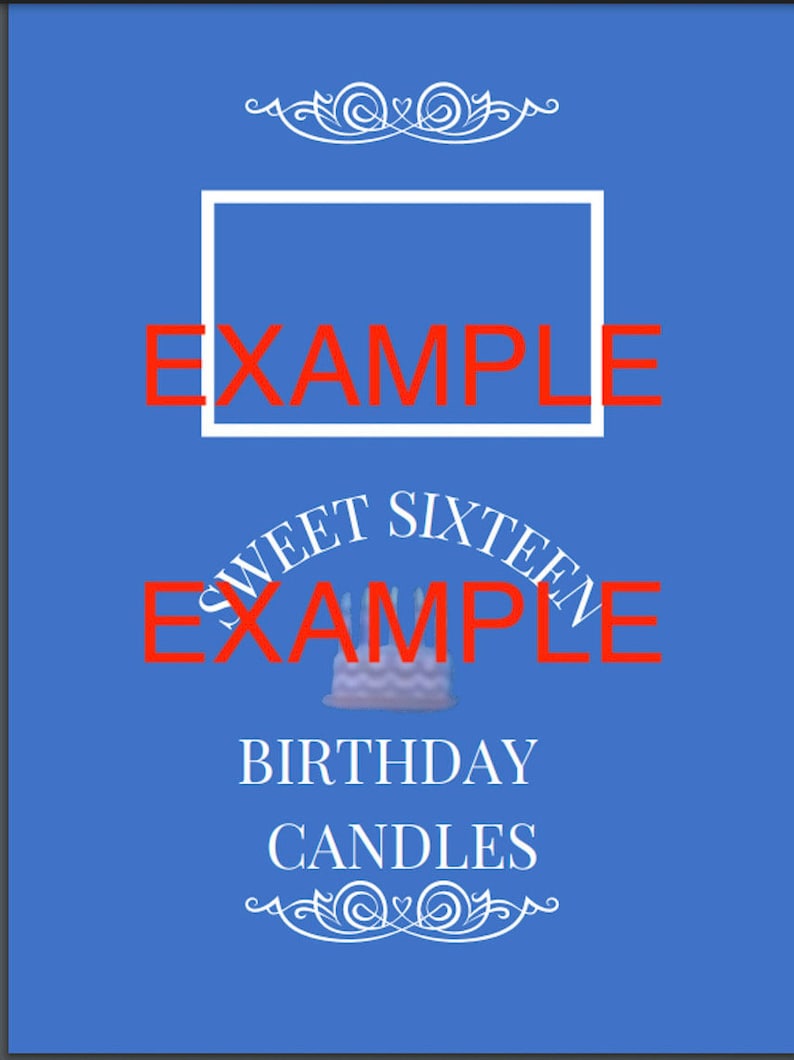 16- Deluxe DIGITAL PRINT Bundle Sweet 16 Birthday Inspired Printable ...