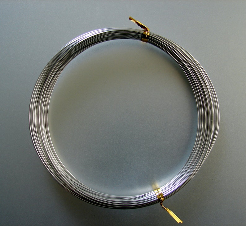 Aluminum Wire Very Soft Silver Color 1mm Length Approx 12 - Etsy