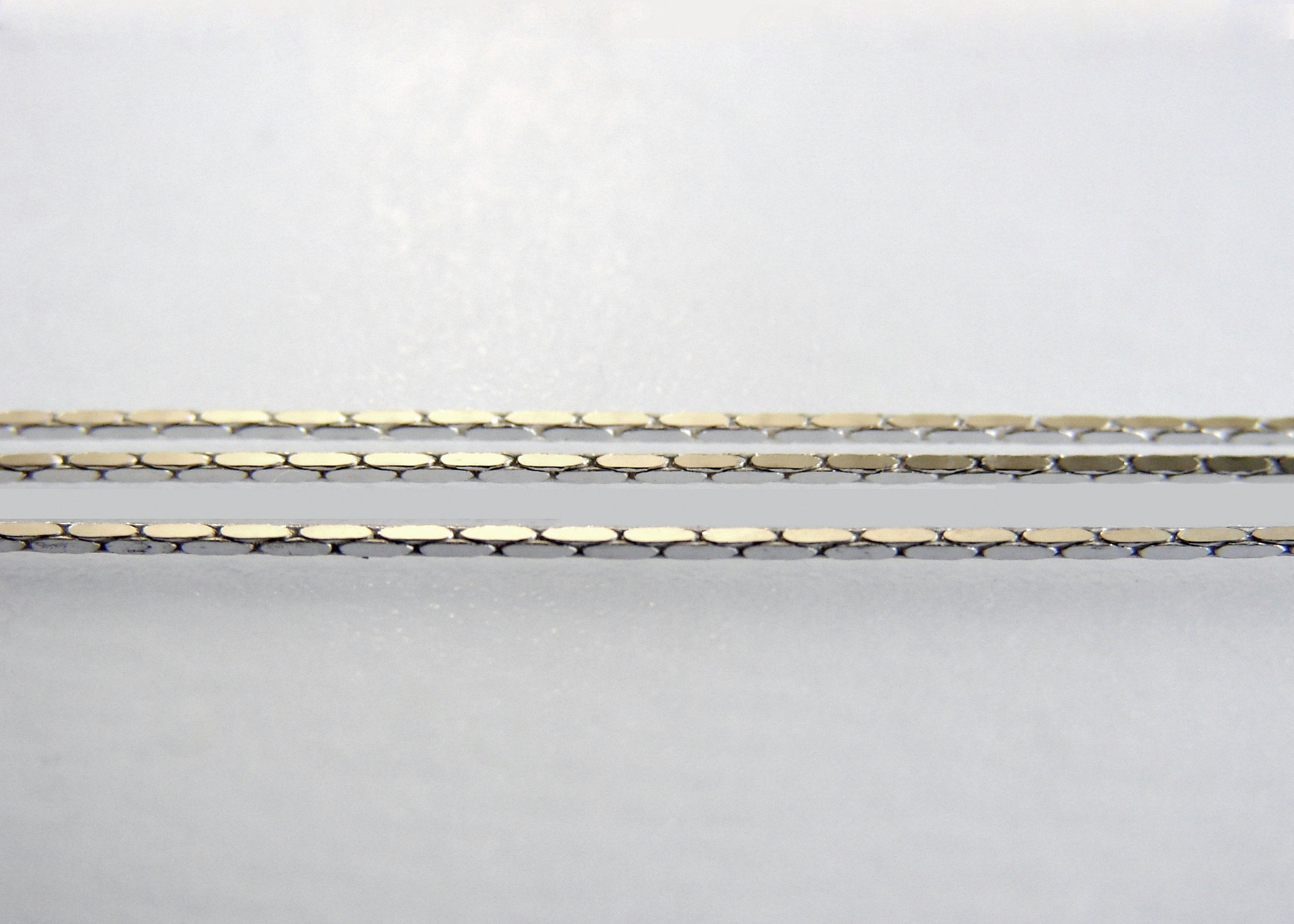 Beading Chain Sterling Silver .925 Square Chain DIAMOND CUT Unfinished ...