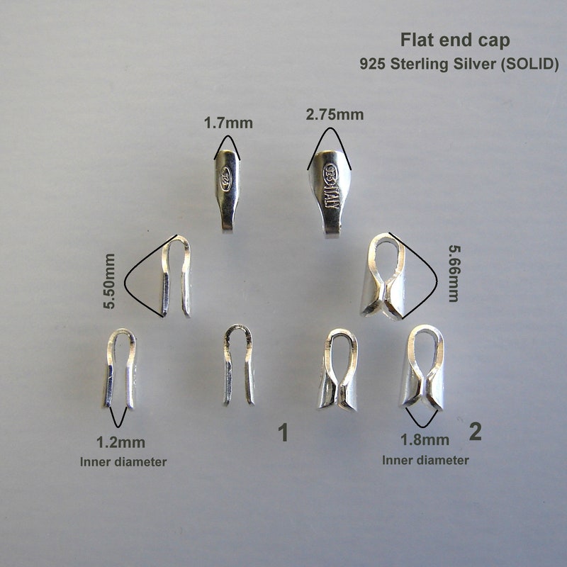 Flat End Caps for Chain - Etsy