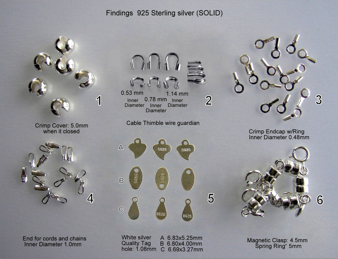 Crimp Bead Cover Cable Thimble Wire Guardian Crimp Endcap , Crimp End ...