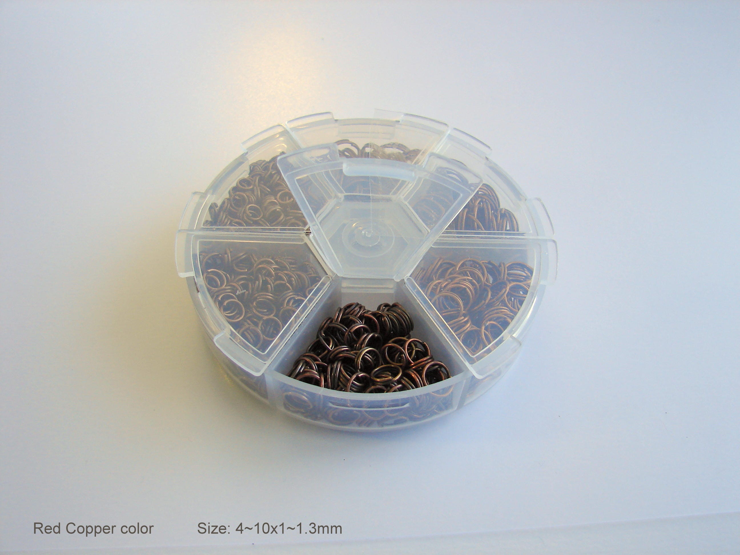 1 Box of Iron Split Rings Silver Color Antique Bronze Color - Etsy