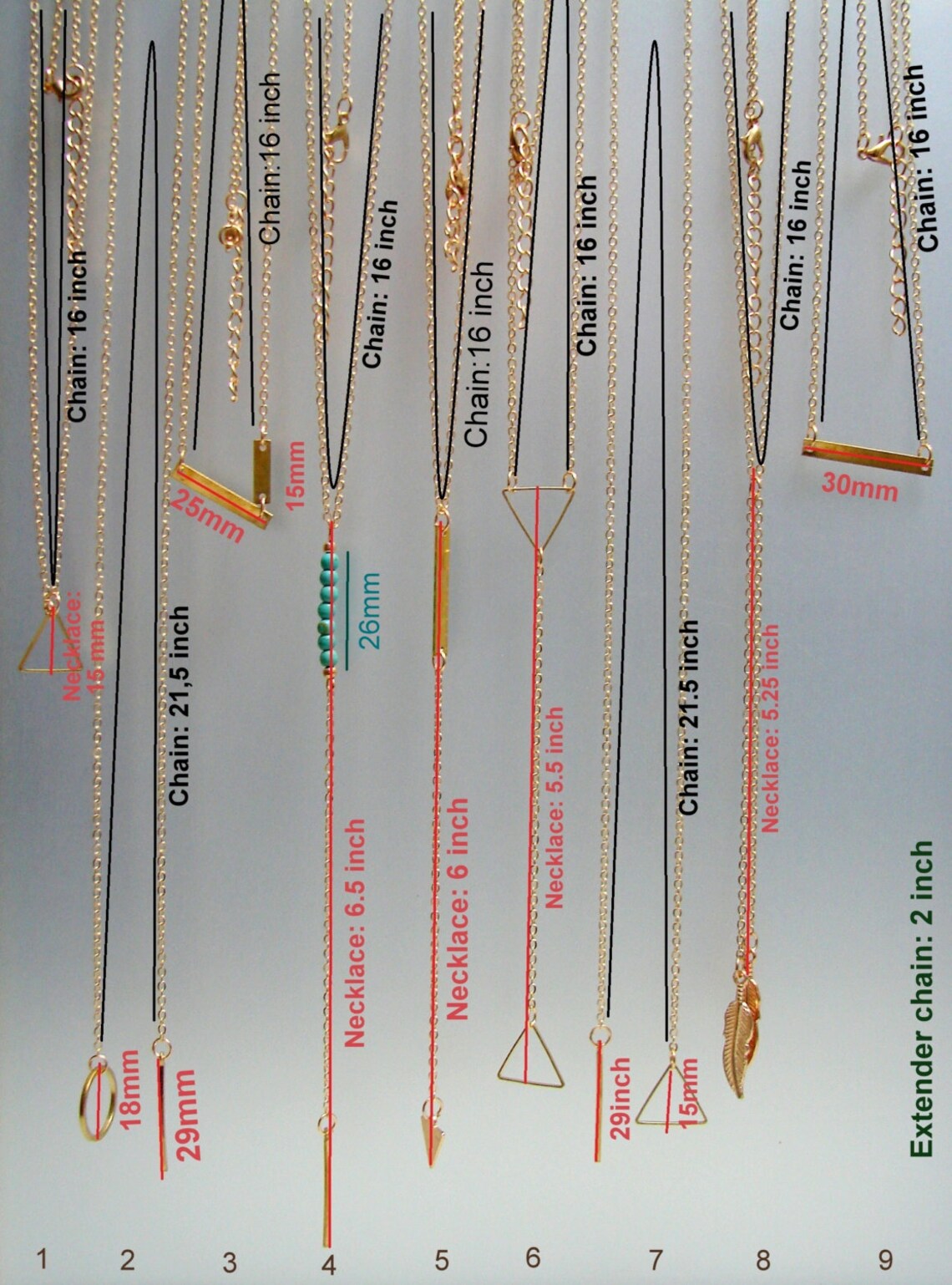 Minimalist Necklace Minimal Necklace Dainty Necklace Chain - Etsy