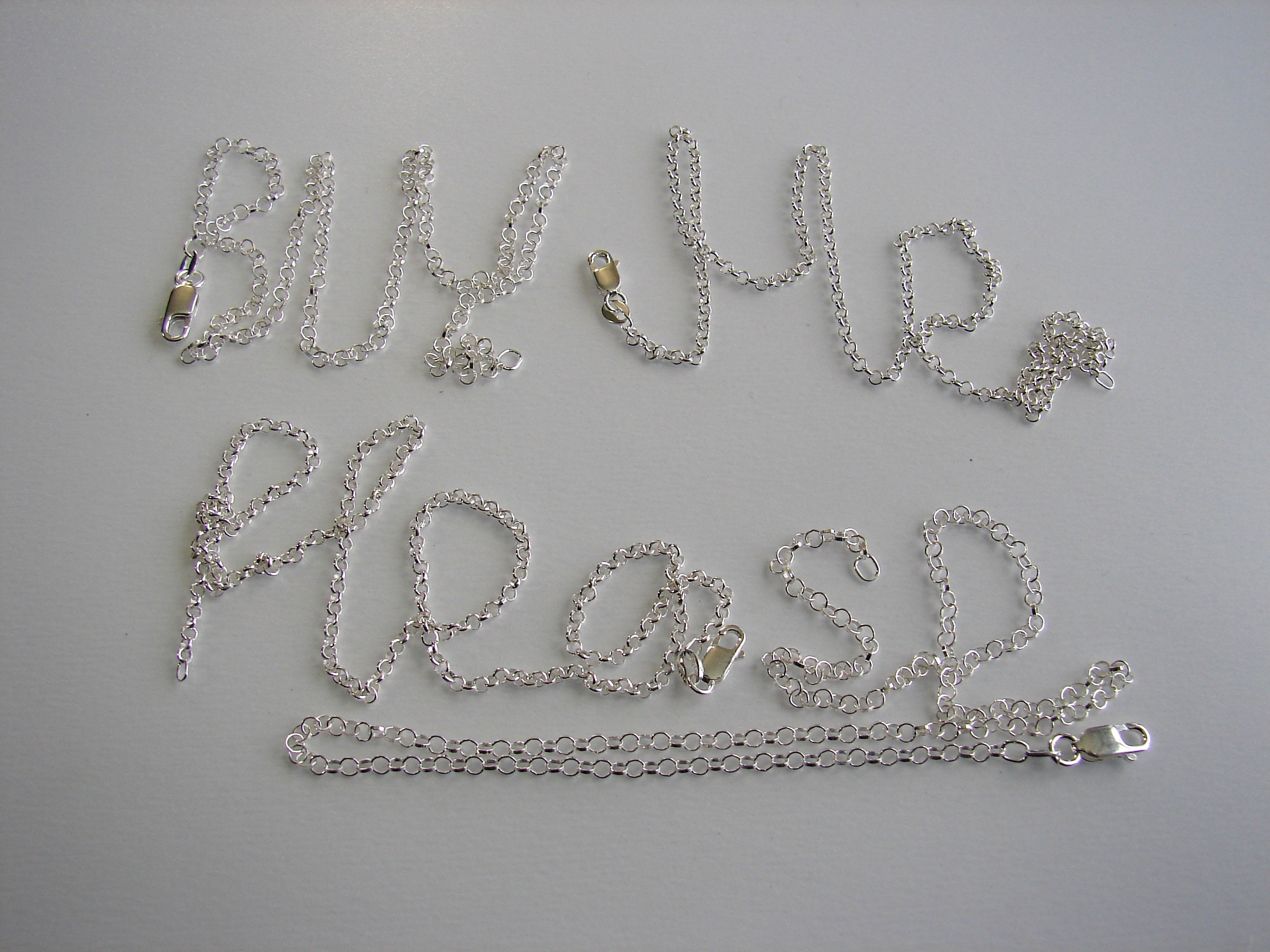 925 Sterling Silver Half Round ROLO Chain & Flat ROLO Chain Made in ...