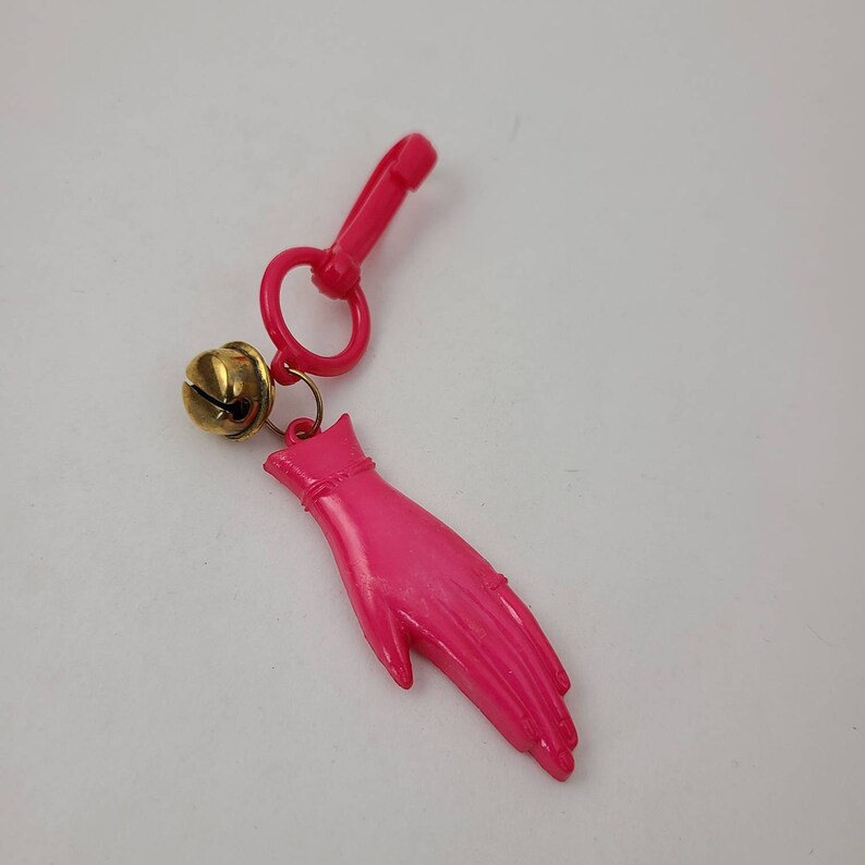 90s Vintage Key Chains Lend a Hand Jingle Charm Key Chain - Etsy