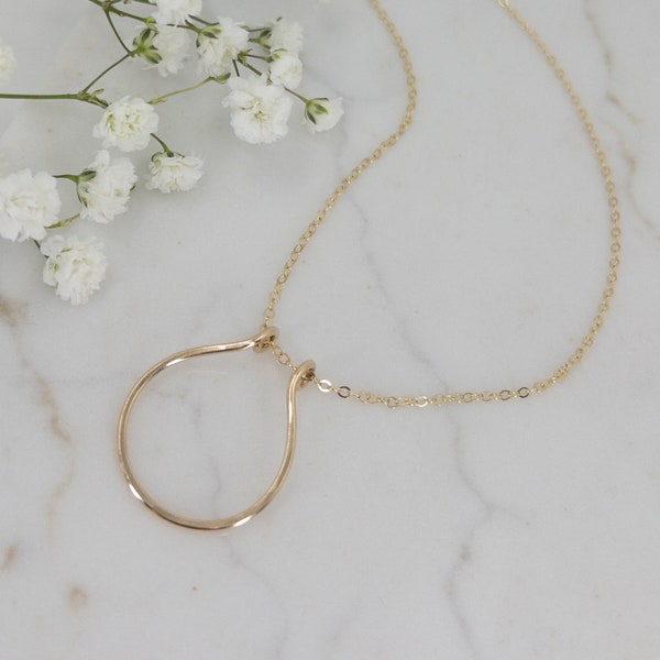 Ring Holder Necklace - Etsy