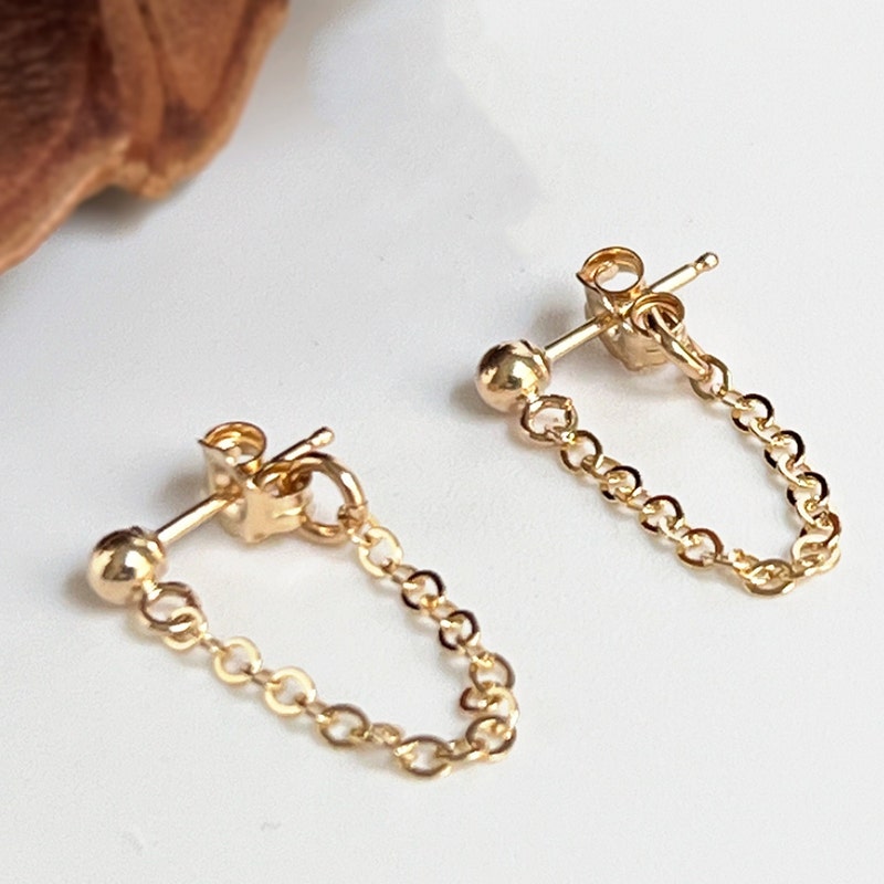 Front Back Earrings - Etsy