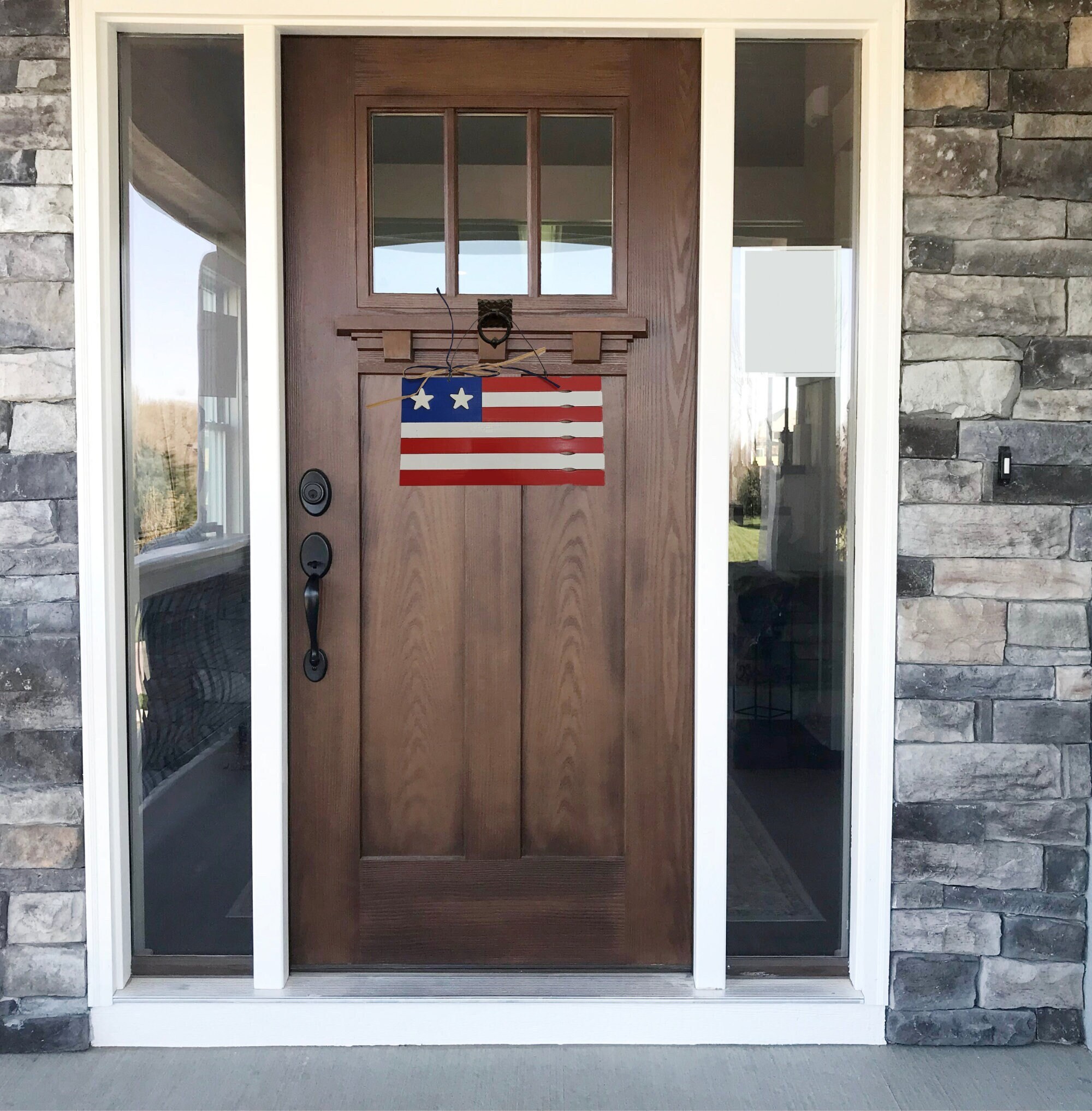 American Flag Door Hangers - Military Flag, Vintage American Flag ...