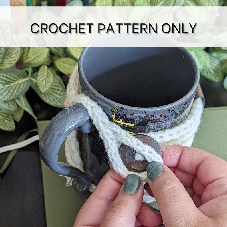 Crochet Pattern Ridge Mug Sweater Pattern, Mug Cozy Pattern - Etsy