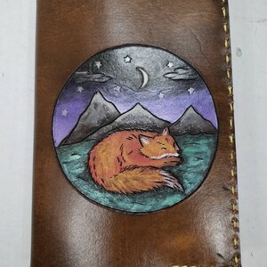 Refillable Leather Fox Journal - Etsy