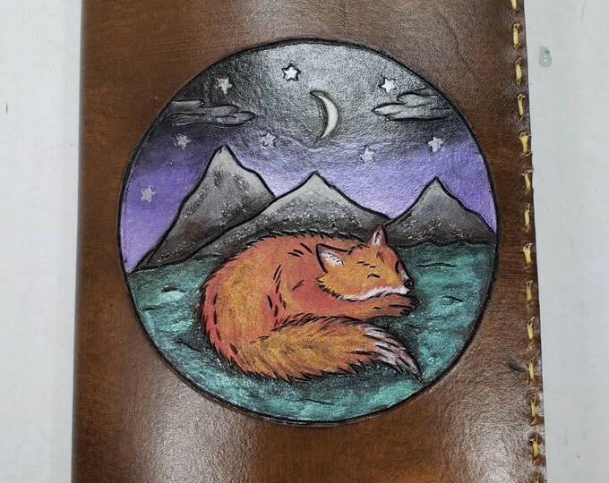 Refillable Leather Fox Journal - Etsy