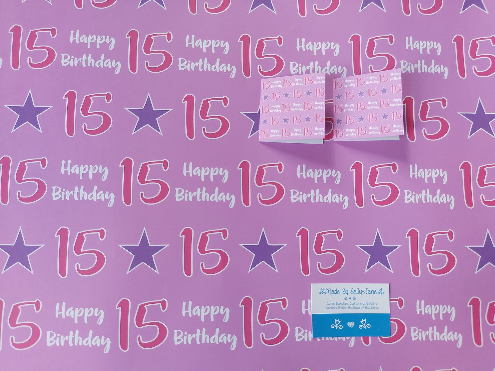 15th Birthday Gift Wrap 15th Wrapping Paper Teenage Gift - Etsy