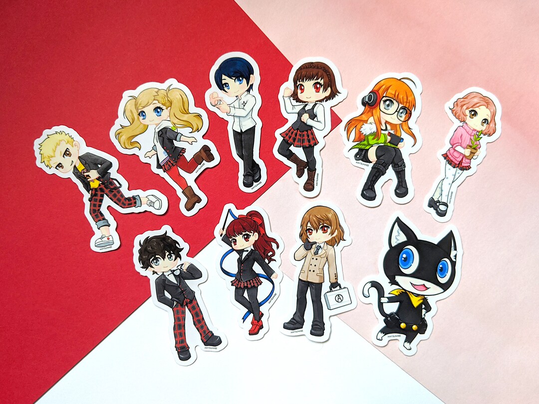 Chibi Phantom Thieves Sticker Pack - Etsy