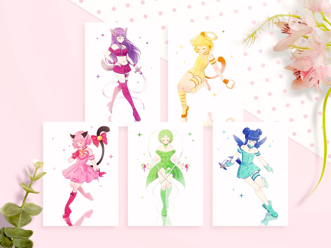 Mew Mew 5x7 Mini Prints - Etsy