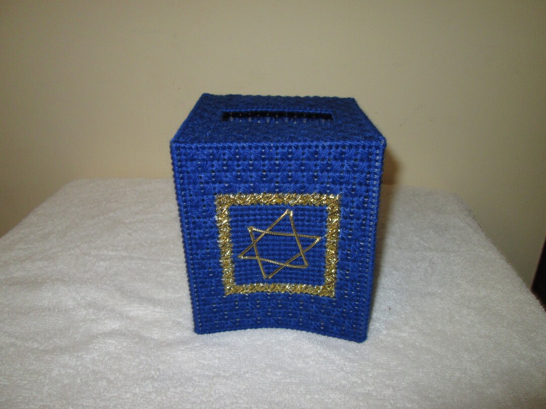 Star of David Tissue Topper #546 - Etsy