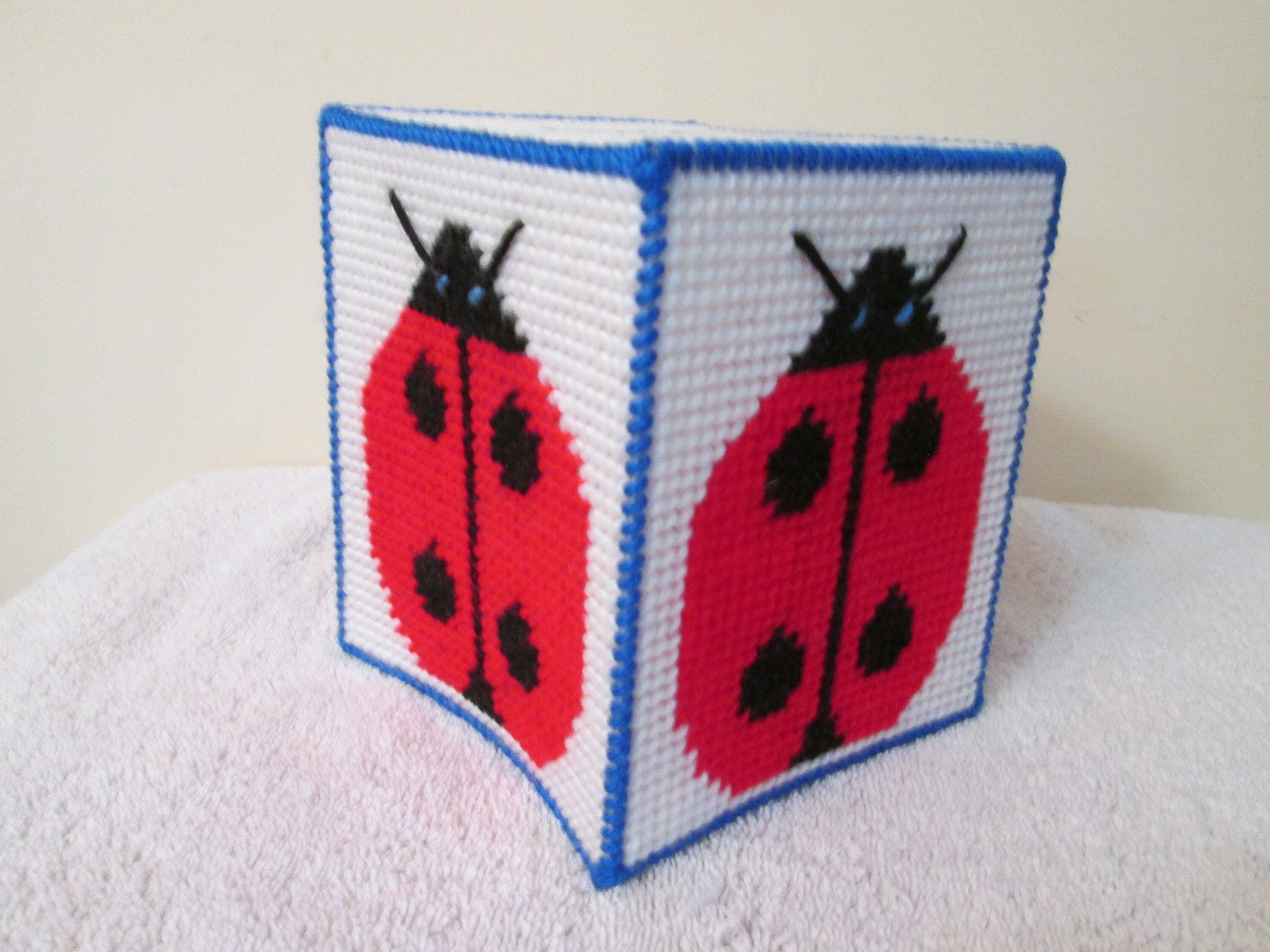 Ladybug Tissue Topper #447 - Etsy