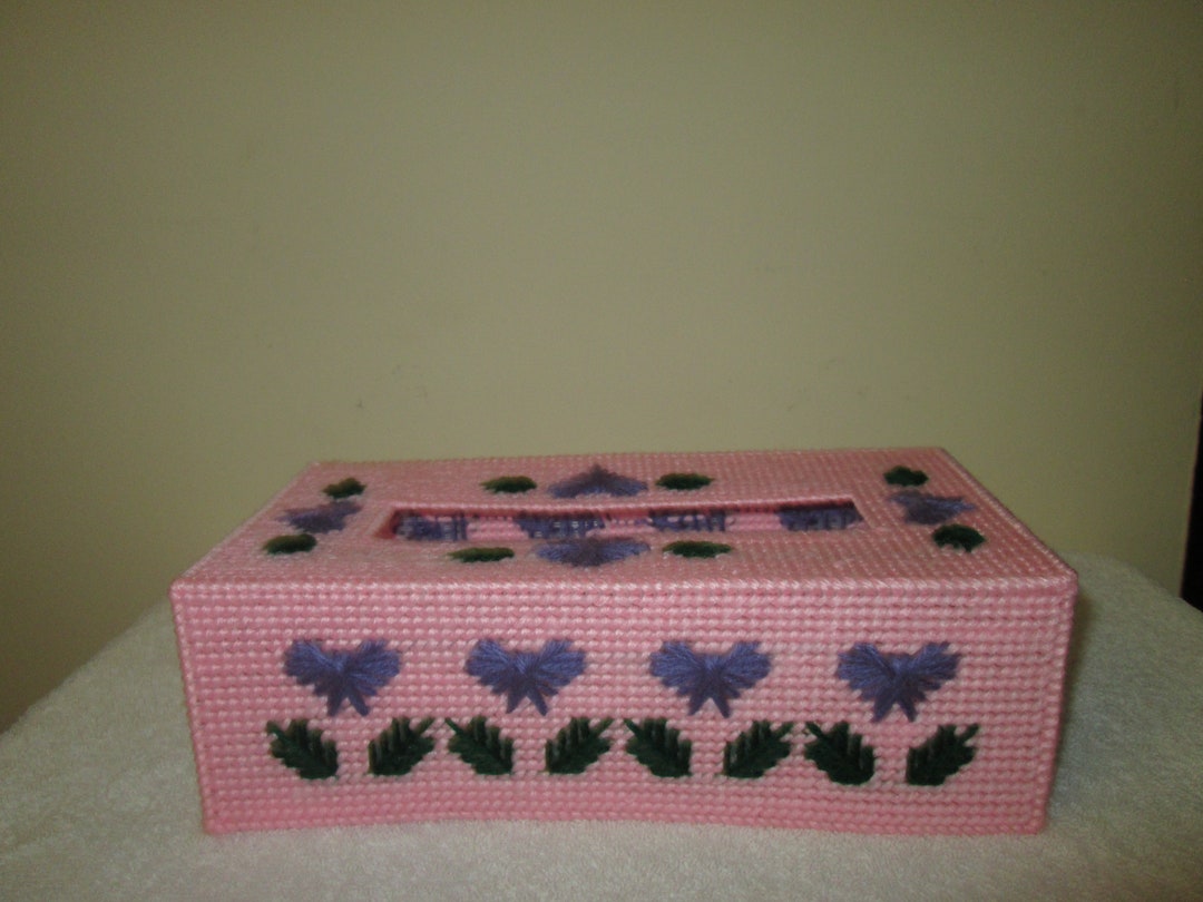 Floral Hearts Tissue Topper #510 - Etsy