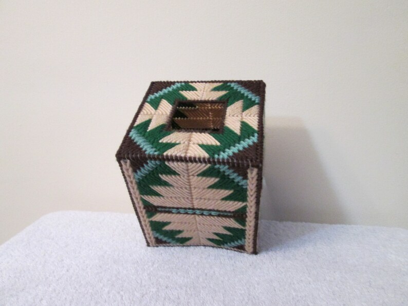 Tribal Motif Tissue Topper Item 322 - Etsy