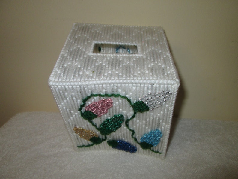 Christmas Lights Tissue Topper #540 - Etsy