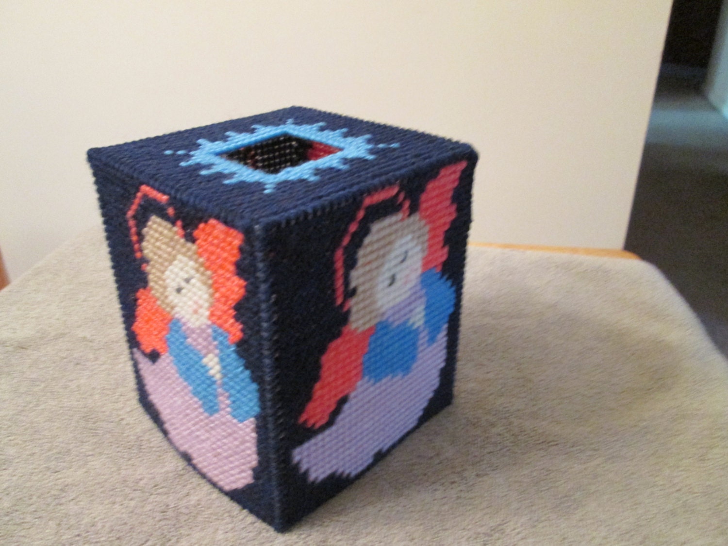 Tissue Box Cover Boutique Style Cherub Angel Design Item 181 - Etsy