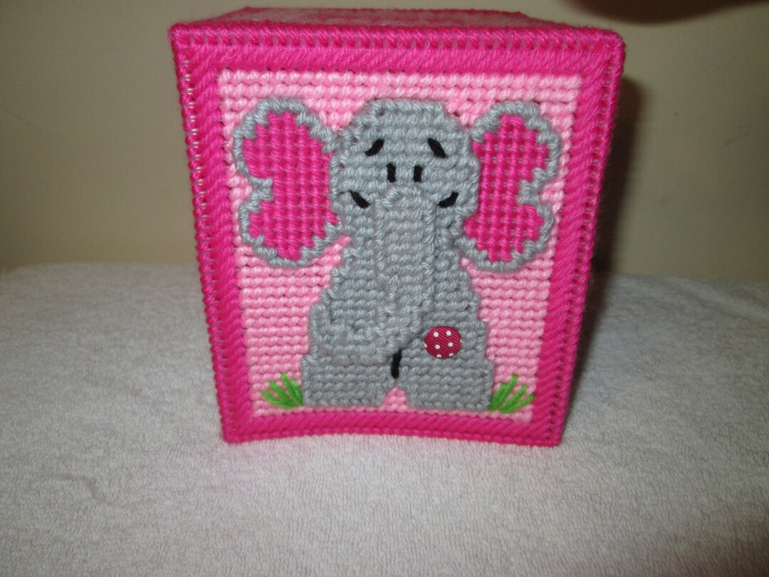 Elephant Tissue Topper #58 - Etsy