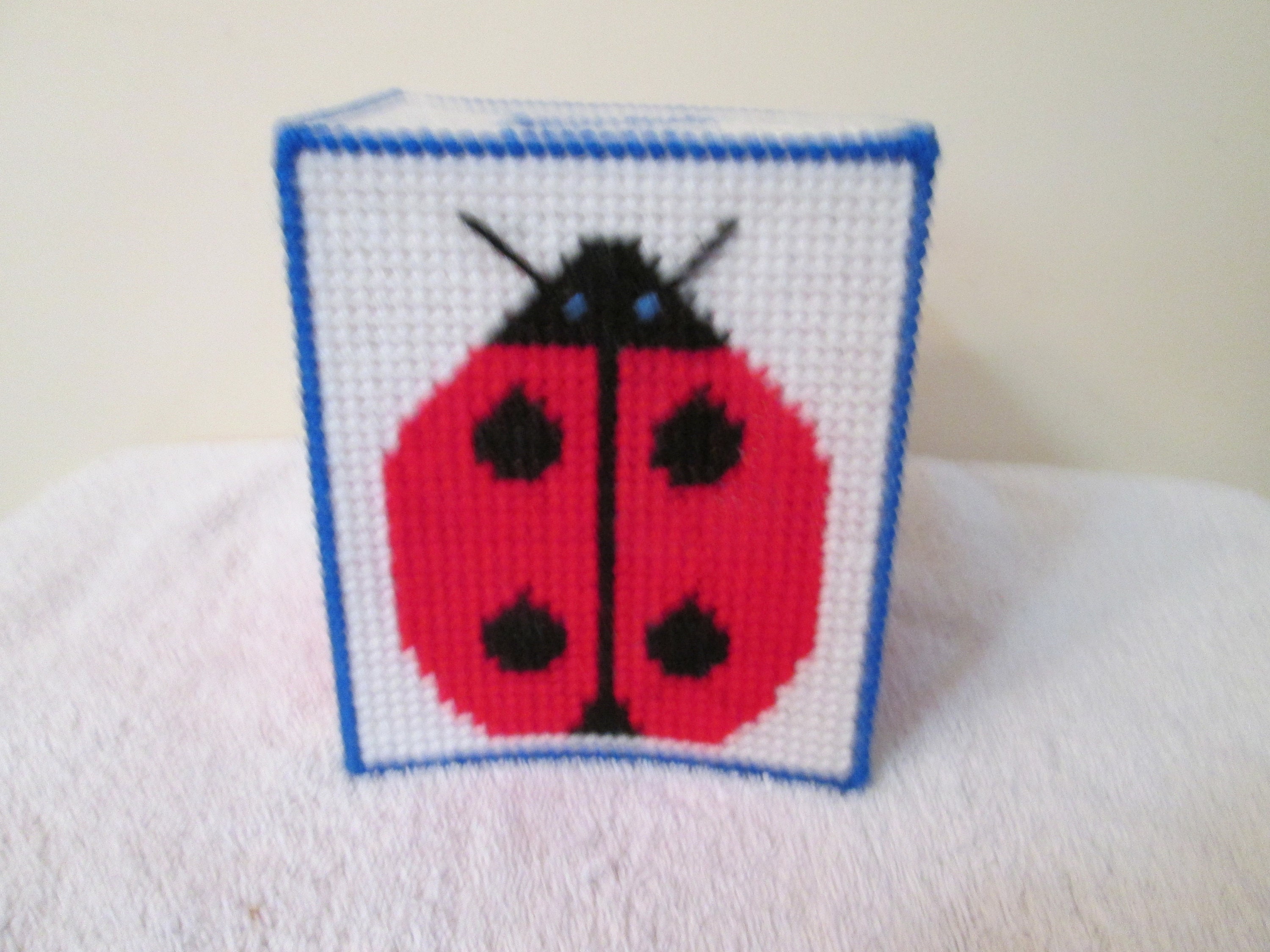 Ladybug Tissue Topper #447 - Etsy
