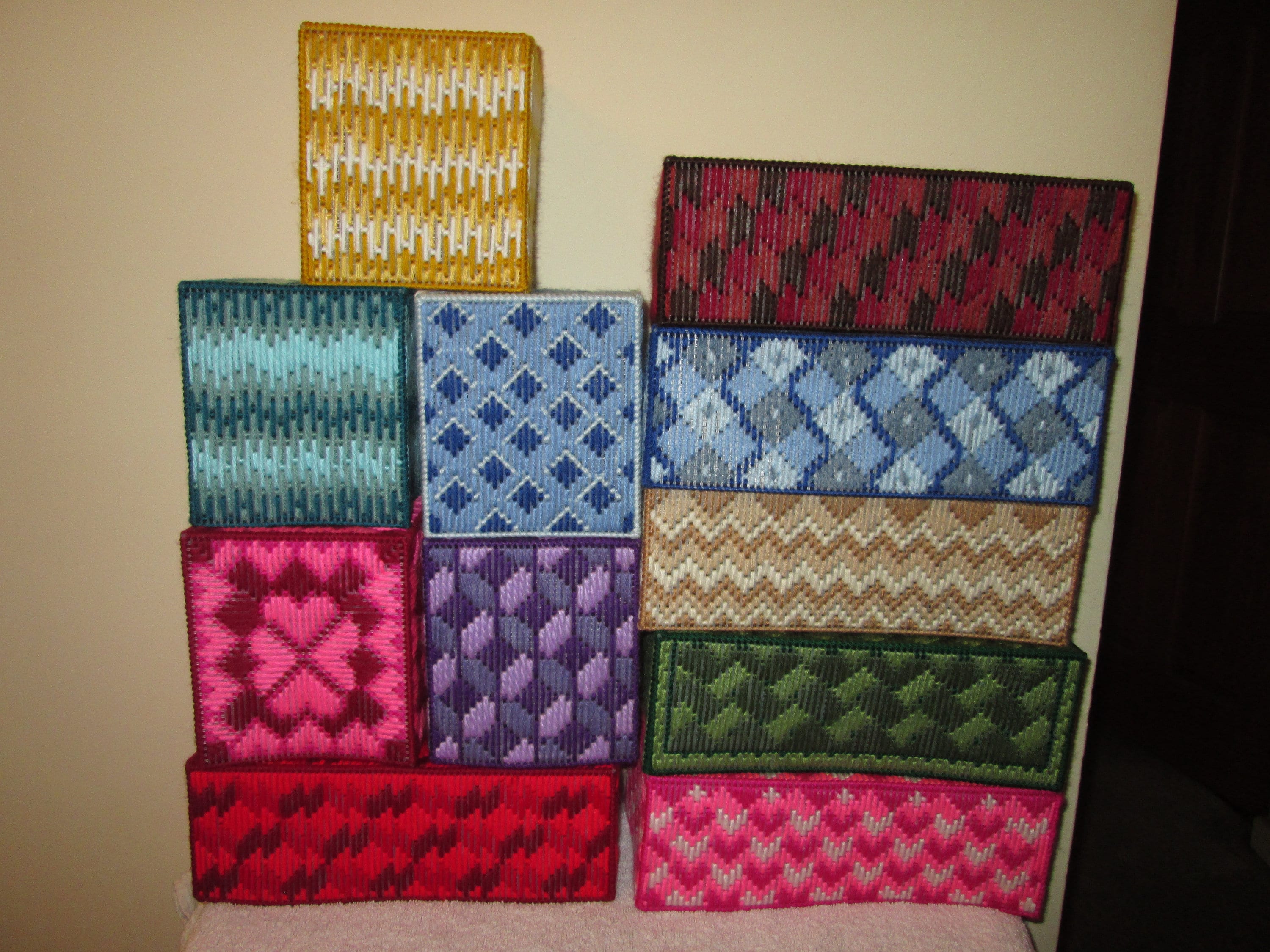 Long Stitch Tissue Topper Collection #478 - Etsy