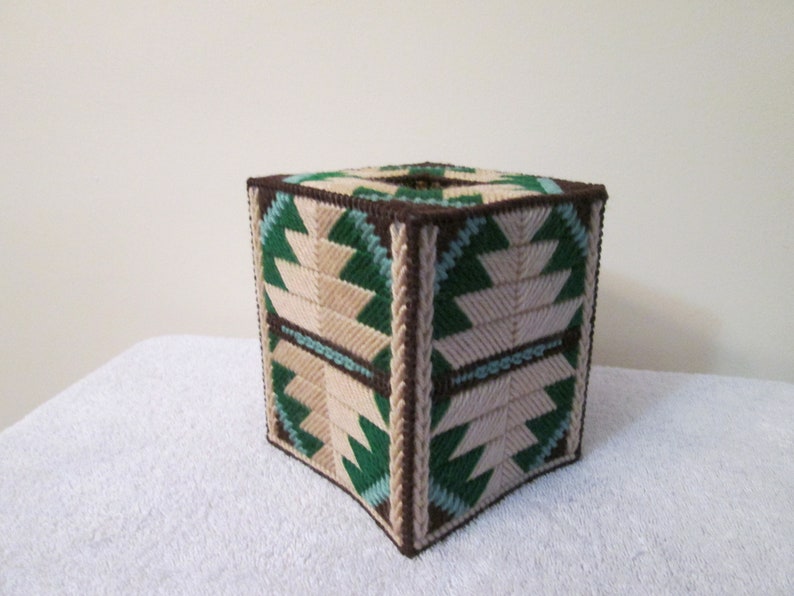 Tribal Motif Tissue Topper Item 322 - Etsy