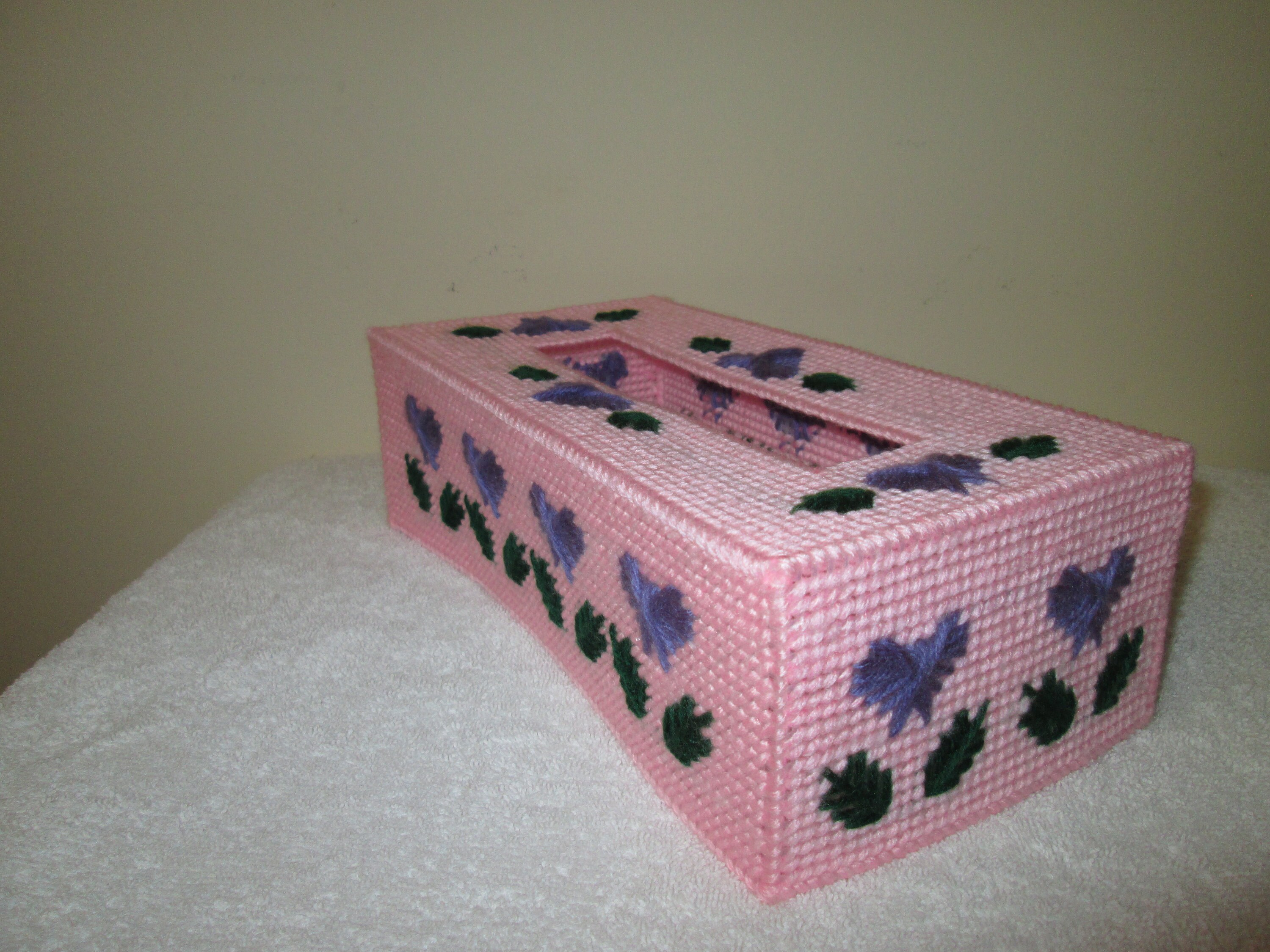 Floral Hearts Tissue Topper #510 - Etsy