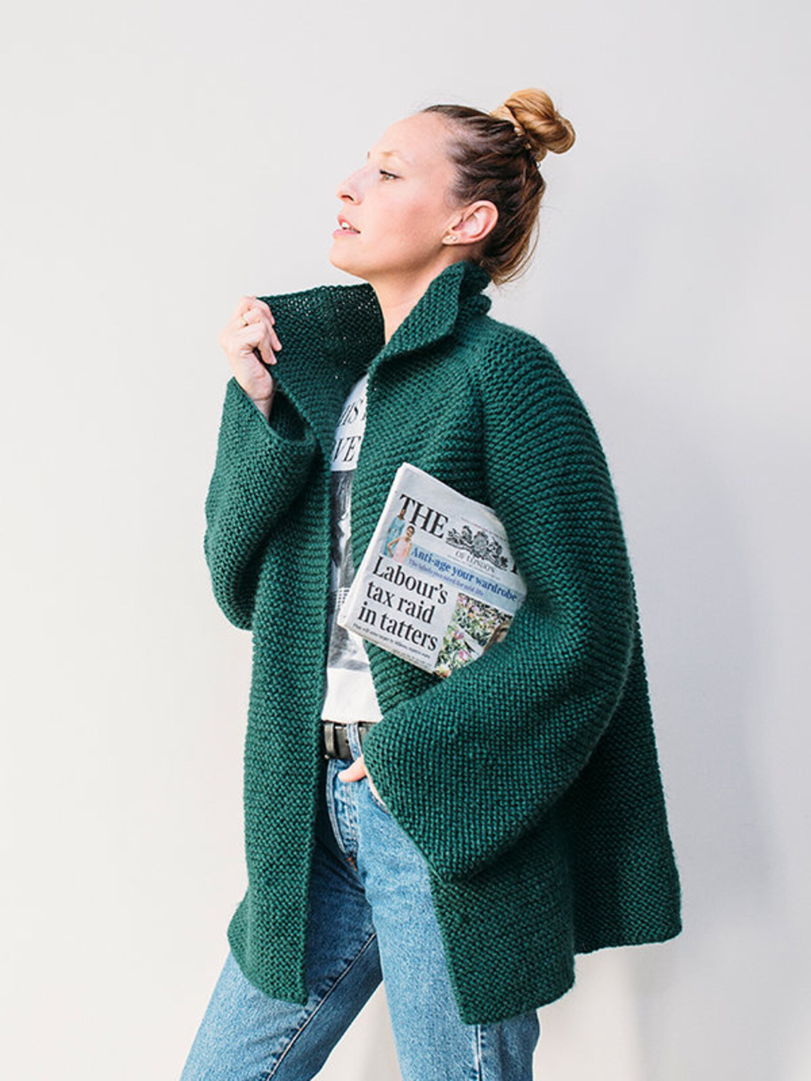 Green Coat Knitting Pattern - Etsy