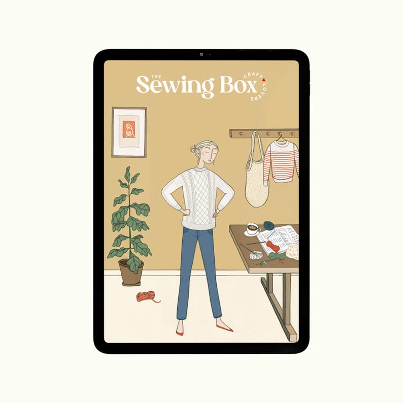 Petiteknit Knitting Purse Pattern in PDF the Sewing Box Magazine - Etsy