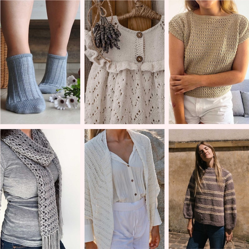 Petiteknit Knitting Purse Pattern in PDF the Sewing Box Magazine - Etsy