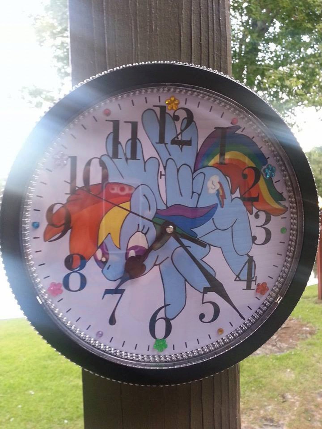 Cute Wall Clock,cute Girl Room,girl Room, Girl Room Decor, Girl Clocks ...