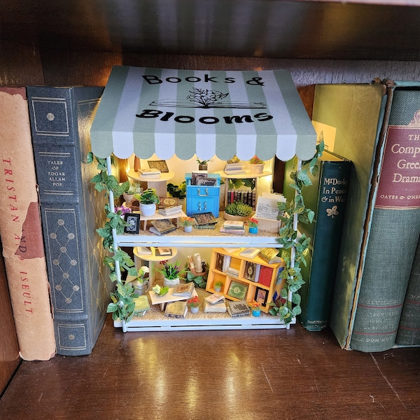 Bookshelf Diorama - Etsy