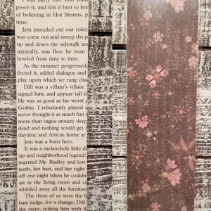 To Kill A Mockingbird Book Page Bookmarks, Real Book Page Bookmarks ...