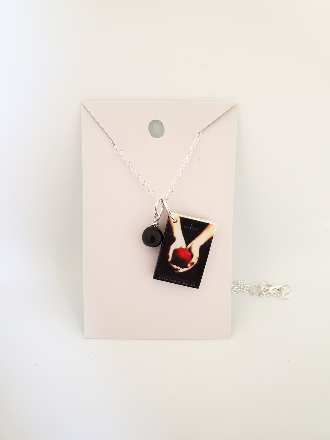 Twilight Book Inspired Mini Book Necklace, Miniature Book Necklace ...