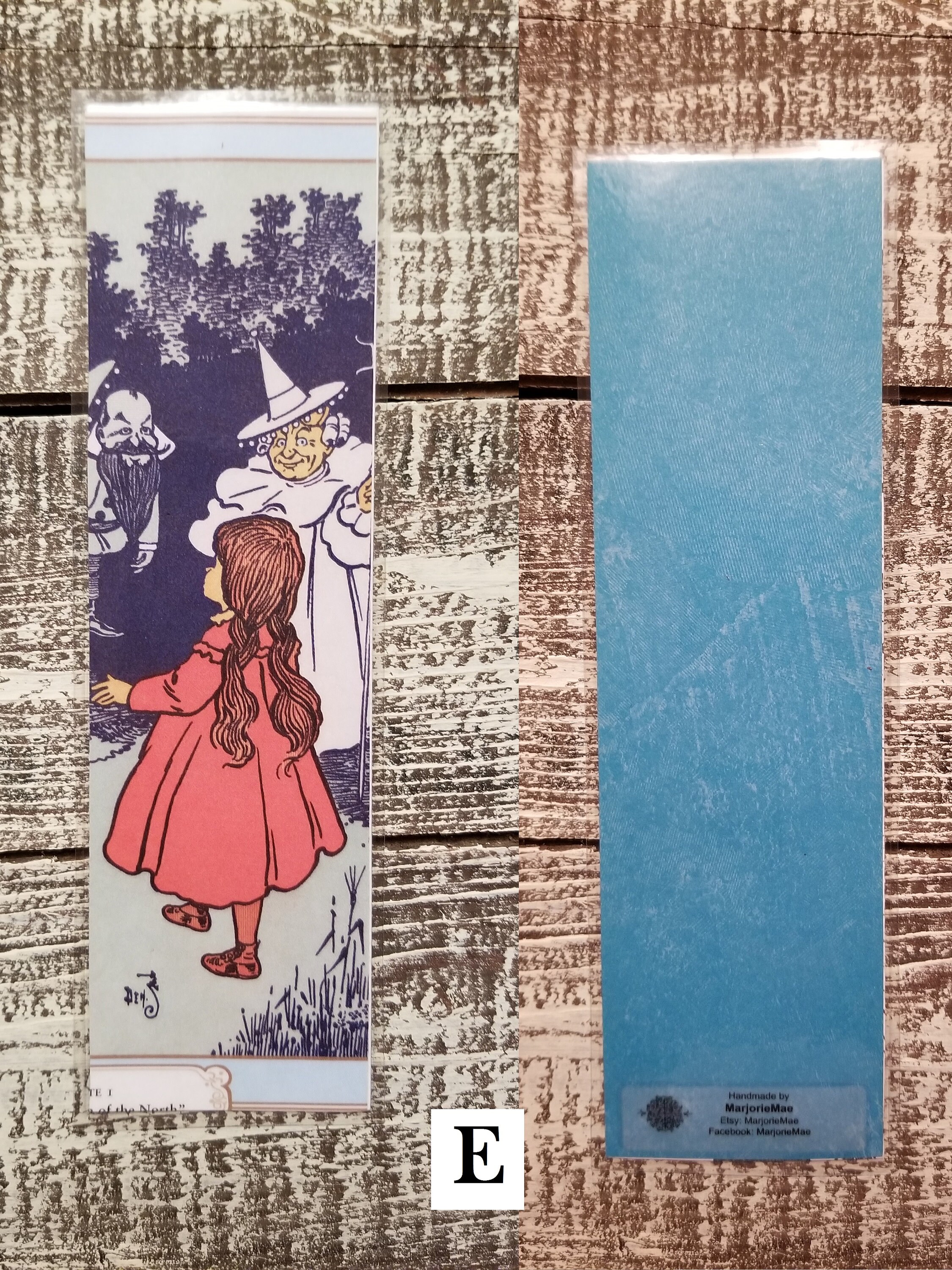 Wizard of Oz Book Page Bookmarks, Real Book Page Bookmarks, L Frank ...
