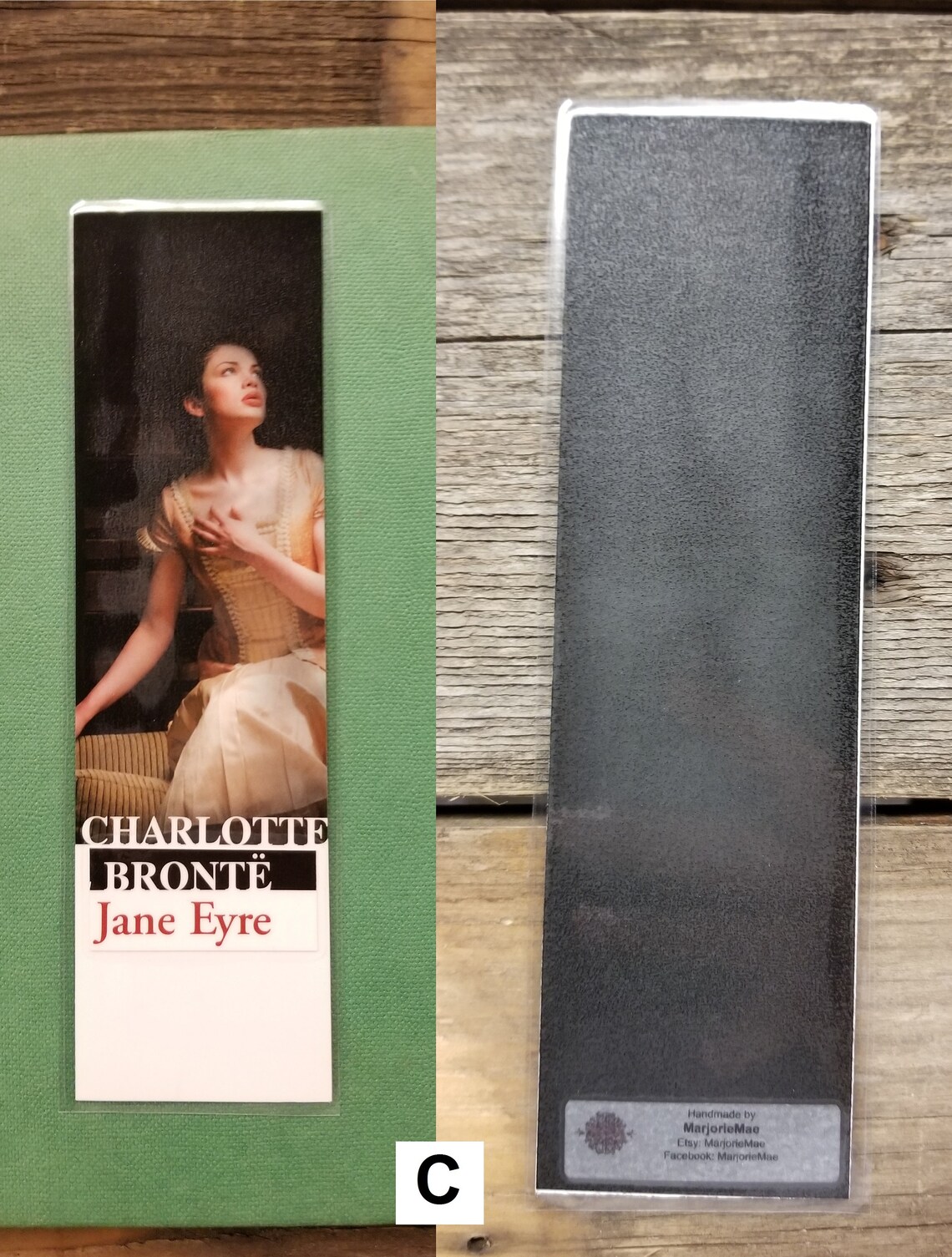 Jane Eyre Book Page Bookmarks Real Book Page Bookmarks - Etsy